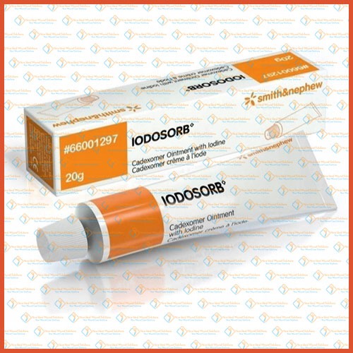 Smith&Nephew Iodosorb Cadexomer Iodine Ointment 20g (1 Pack 2 tube ...