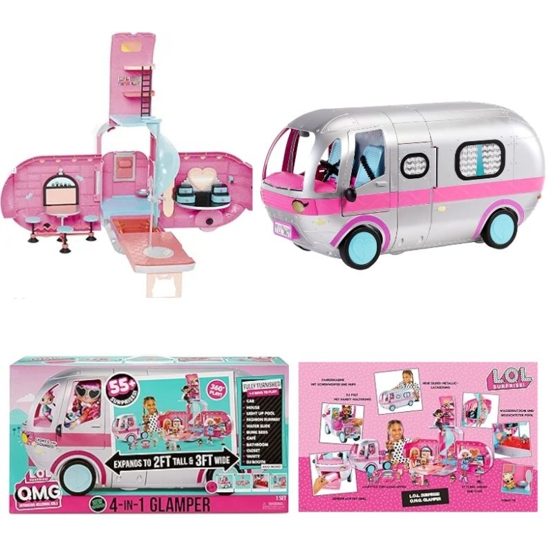 LOL L.O.L Surprise Doll 2 in 1 Glampervan, Campervan | Shopee Singapore