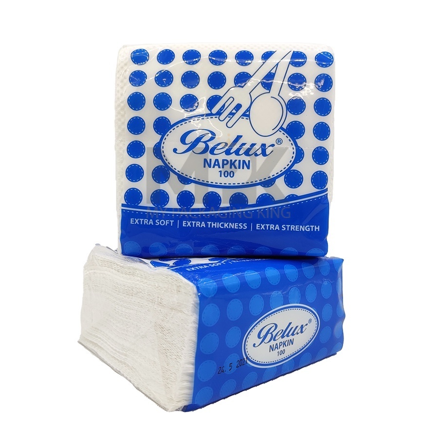 Serviette Tissue Paper / Tisu / Napkin Tissue ( White ) 6 Pkt | Shopee ...