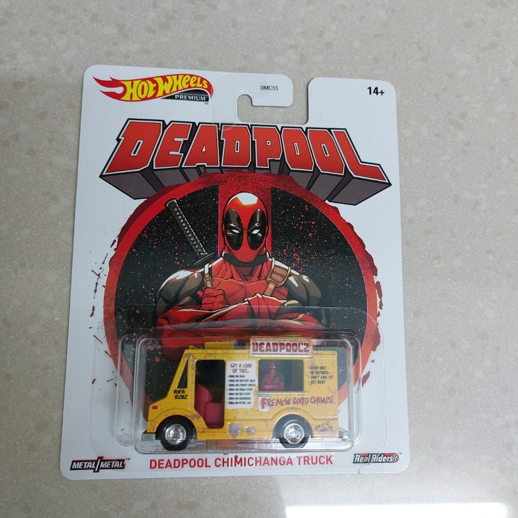 Hot Wheels Pop Culture Deadpool Chimichanga Truck (NEW) | Shopee Singapore