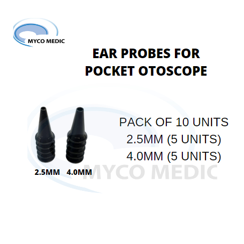 EAR PROBES | CANNULA FOR POCKET OTOSCOPE | PACK OF 10'S | SUITABLE FOR ...