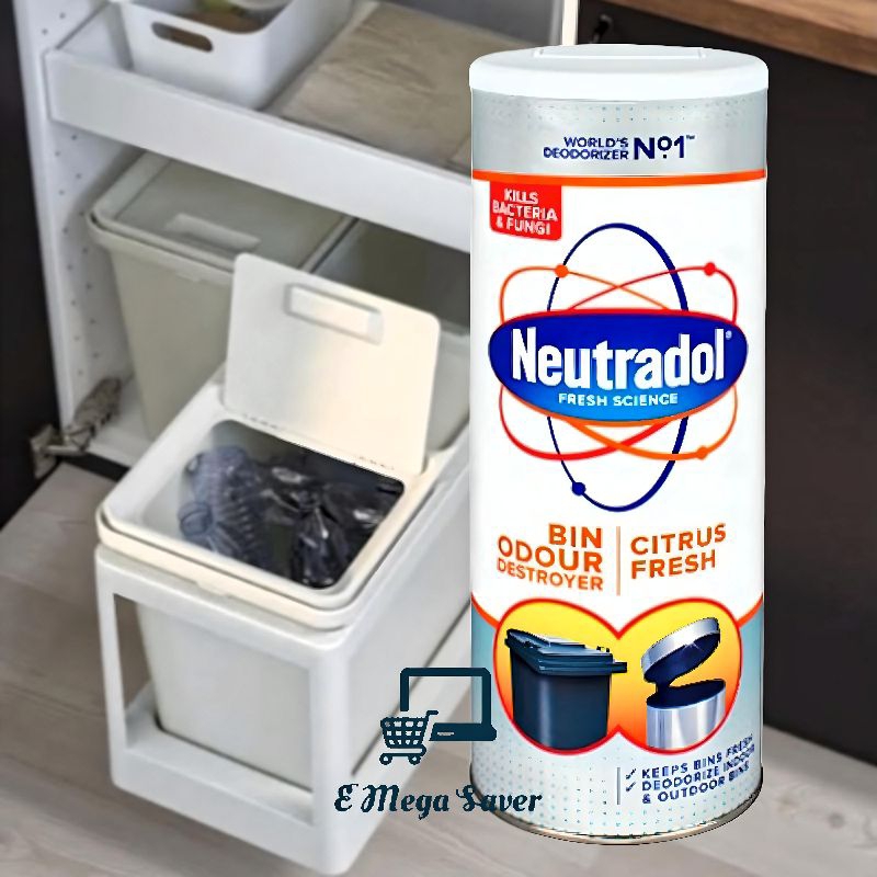 Neutradol Dustbin Odour Destroyer Kitchen Freshener 350g (12.35oz ...