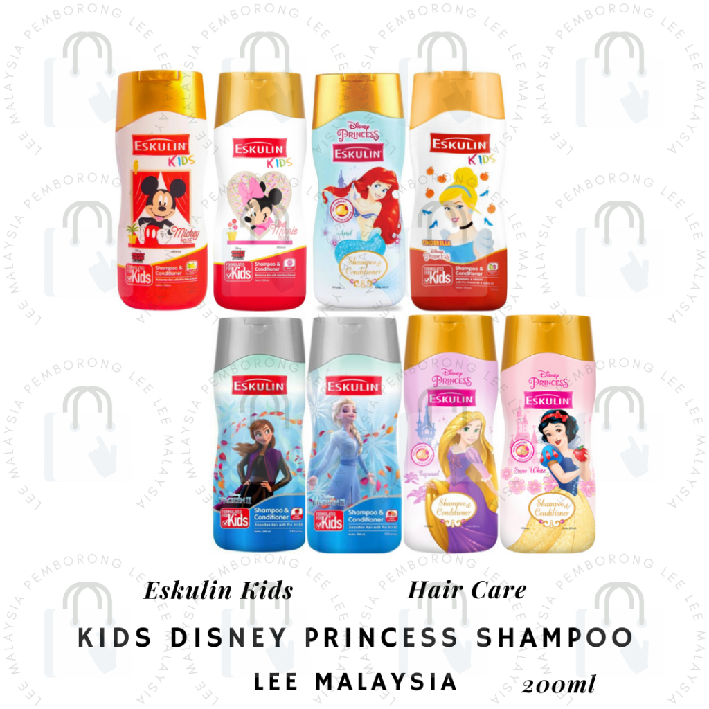 Eskulin Kids Princess Disney Kids Mickey Shampoo And Conditioner 200ML ...