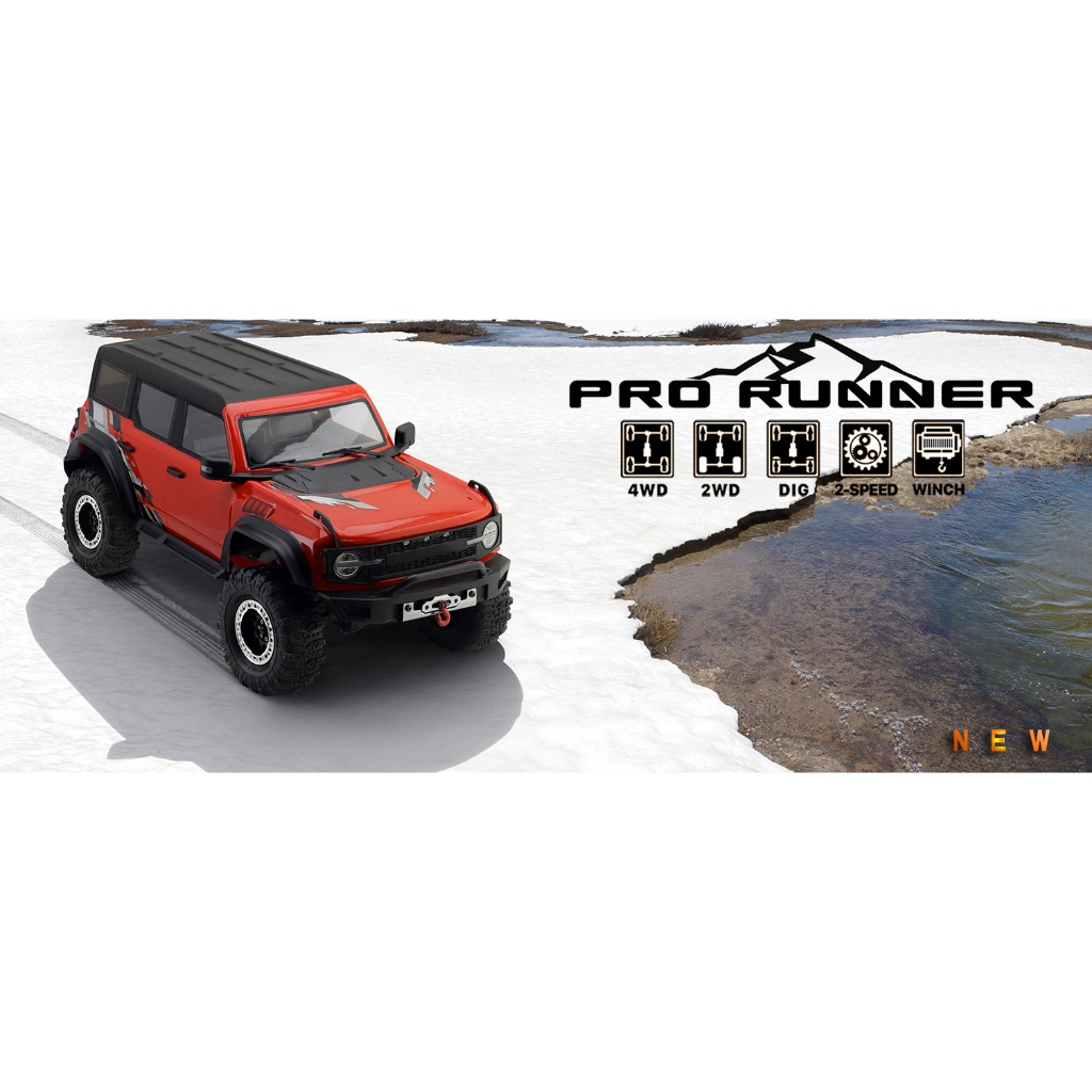 RGT EX86130 PRO Runner 1/10 2 Speed 4WD/2WD Crawler | Shopee Singapore