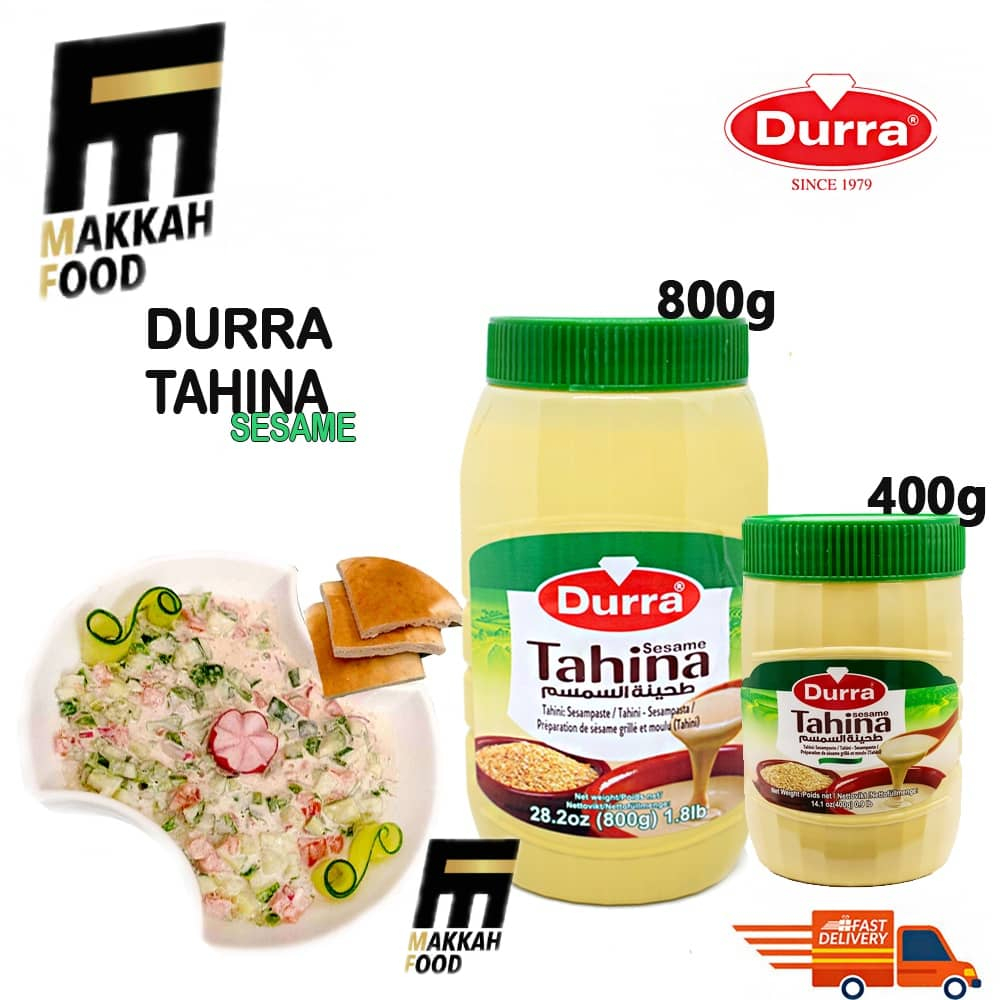 Durra Tahini Sesame Tahina Salad / Food Dressing Halal 400g / 800g ...