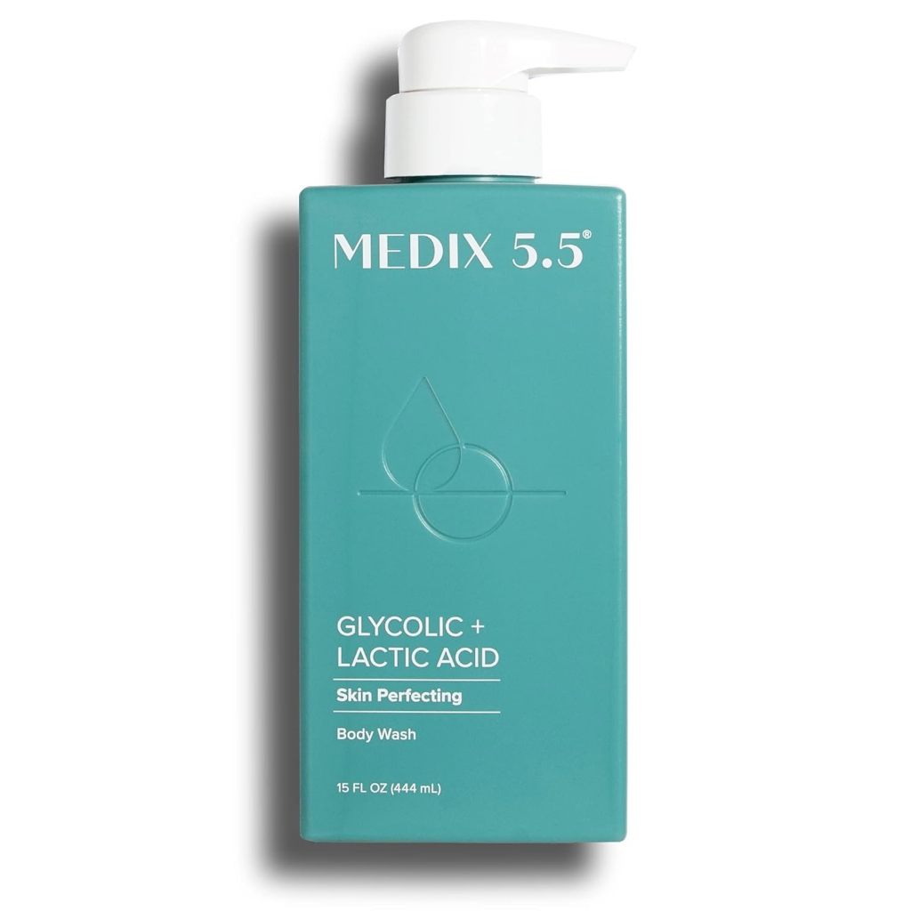 Medix 5.5, Glycolic + Lactic Acid, Skin Perfecting Body Wash (444 ml) | Shopee Singapore