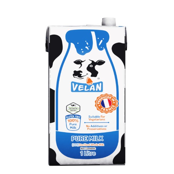 Velan Full Cream Milk 1ltr - UHT | Shopee Singapore