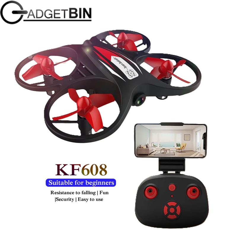 Upgraded KF608plus with camera Mini Drone Altitude Hold Headless Mode ...