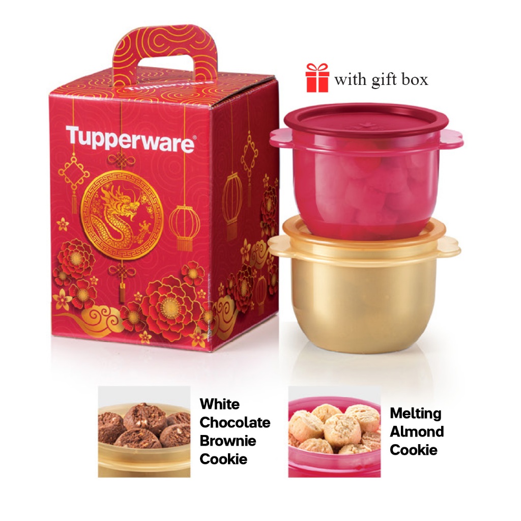 Tupperware Fortune Fresh Cookies Set 2024 (10 Sets) - Halal | Shopee ...
