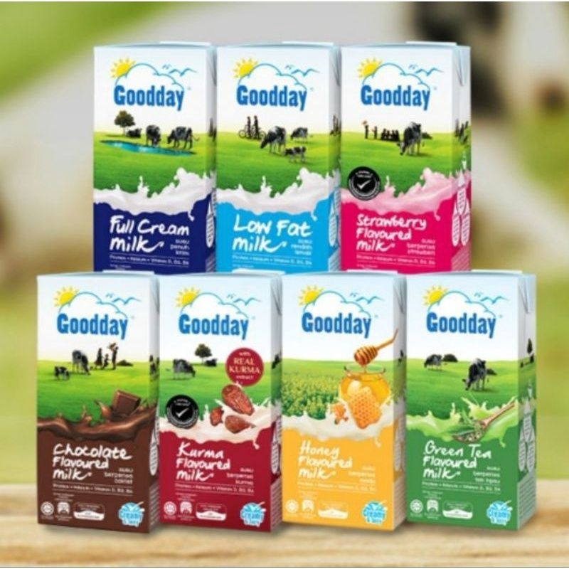 GOODDAY UHT MILK 1L & 200ml | Shopee Singapore