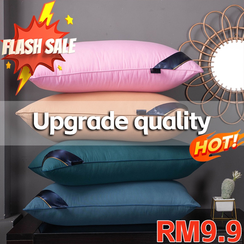 Pillow Single Pillow Viral Bantal Tidur Bantal Hotel Soft Pillow ...