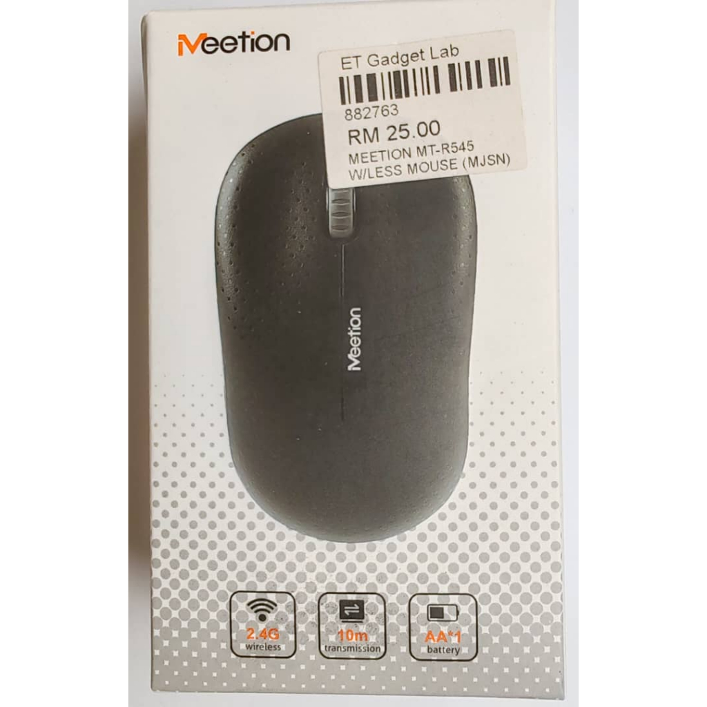 Meetion R545 Wireless Mouse ( Black Clor) | Shopee Singapore