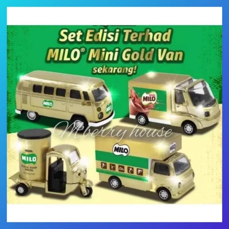 MILO Gold Van 2022 Collectiontibles Set | Shopee Singapore