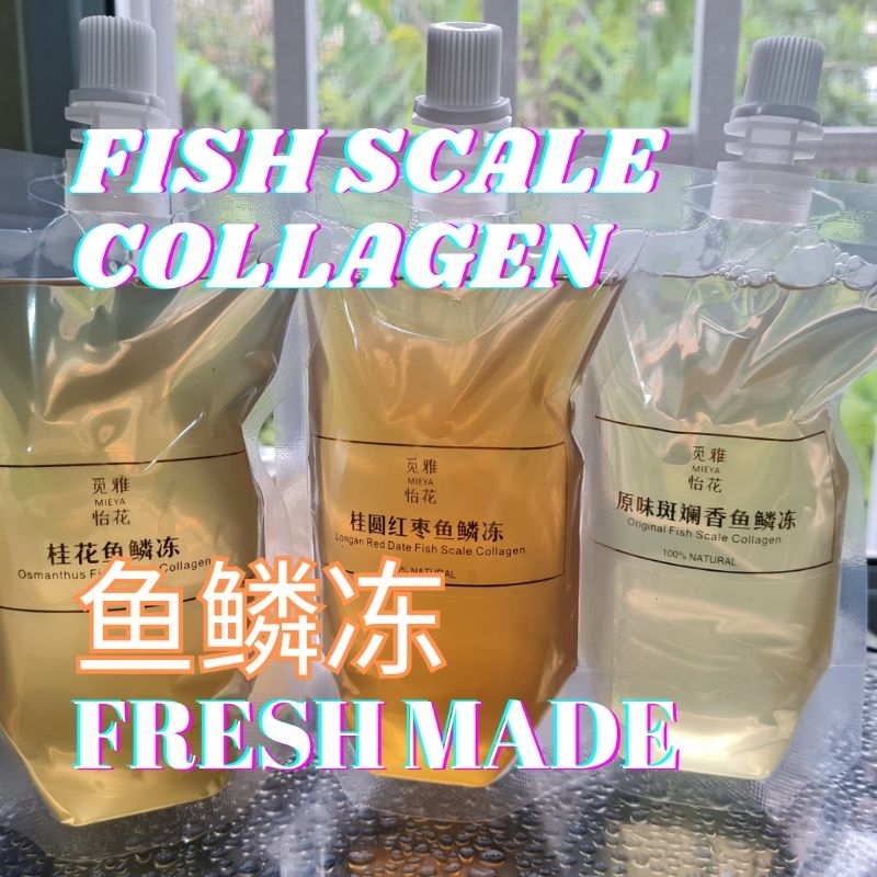 Mieya FISH SCALE Jelly COLLAGEN 9000mg FISH SCALE COLLAGEN Pure Natural ...