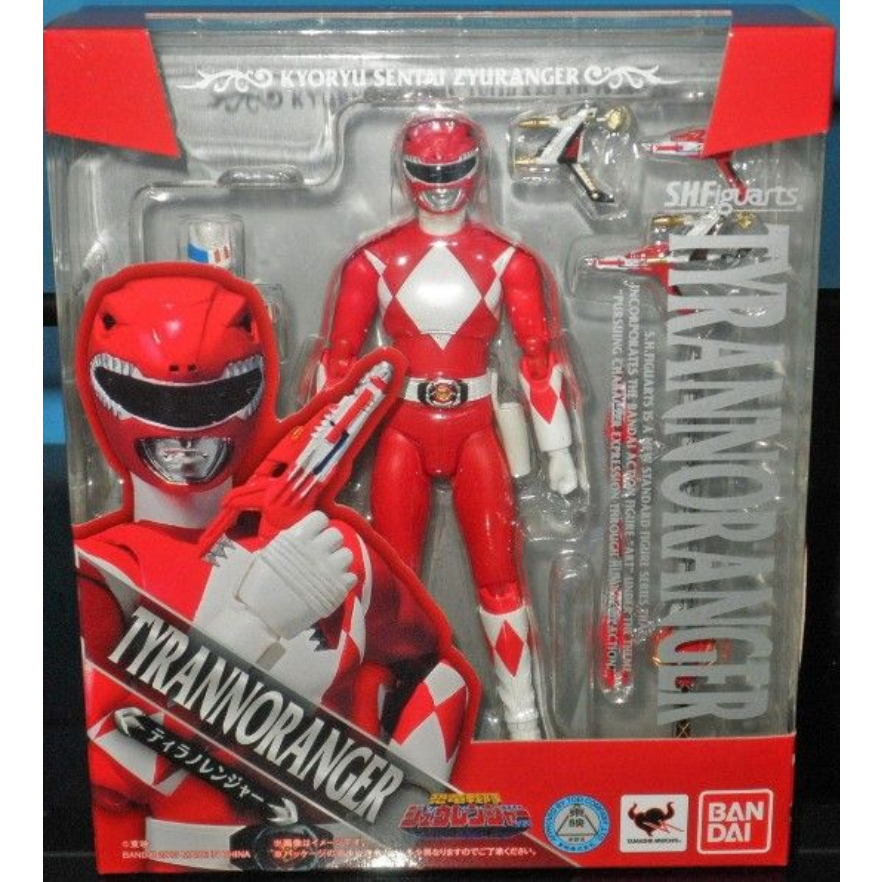 Bandai shf power ranger Kyoryu Sentai Zyuranger tyrannoranger | Shopee ...