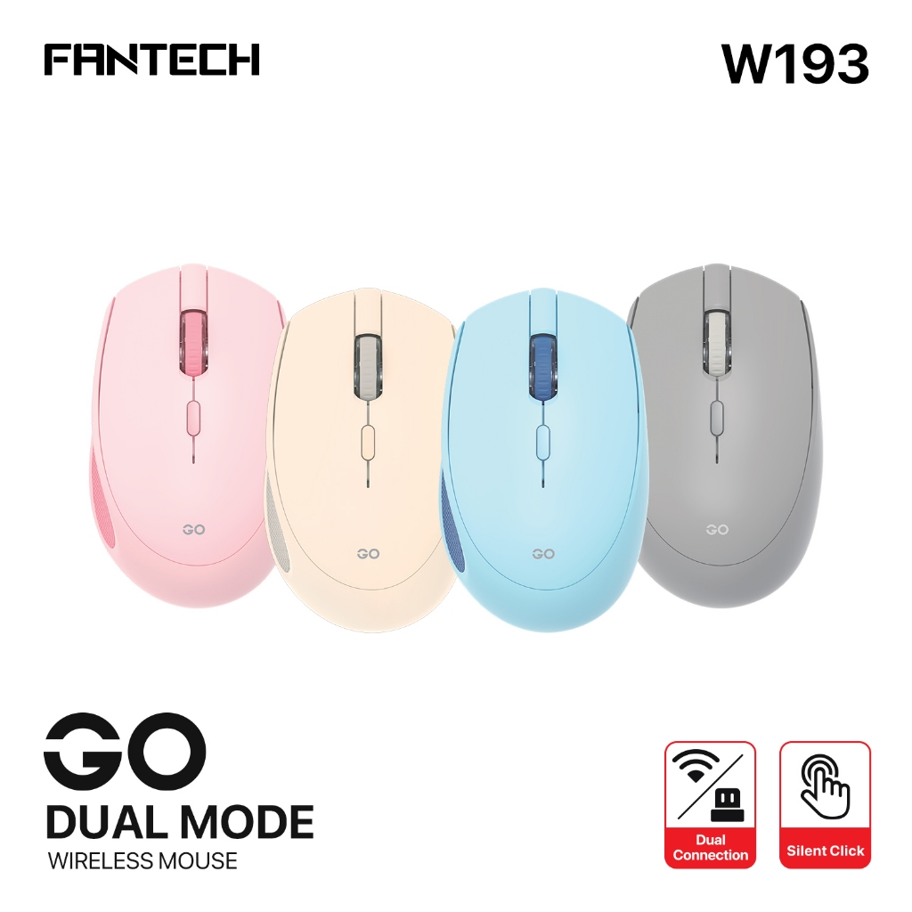 FANTECH W190 / W190D / W193 / W193D DUAL Mode Bluetooth BT & 2.4GHz ...