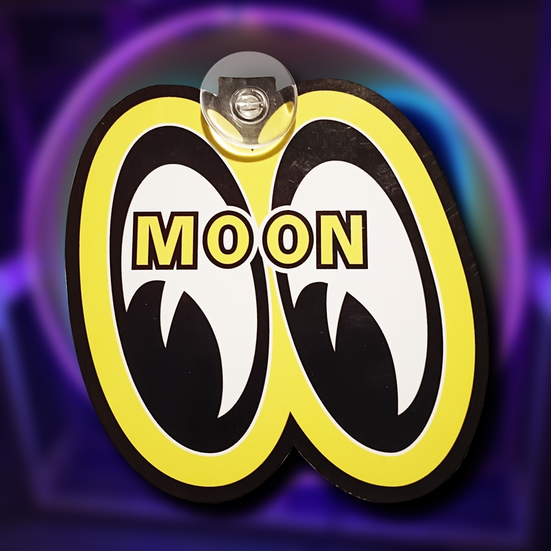 JDM Mooneyes Big Eyes indoor car sign tag | Shopee Singapore