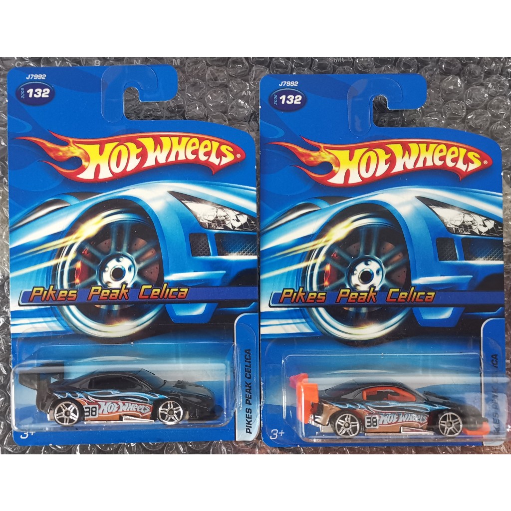 HOTWHEELS 2005 SUPER HARD TO FIND TOYOTA CELICA PIKES PEAK LOT OF 2 ...