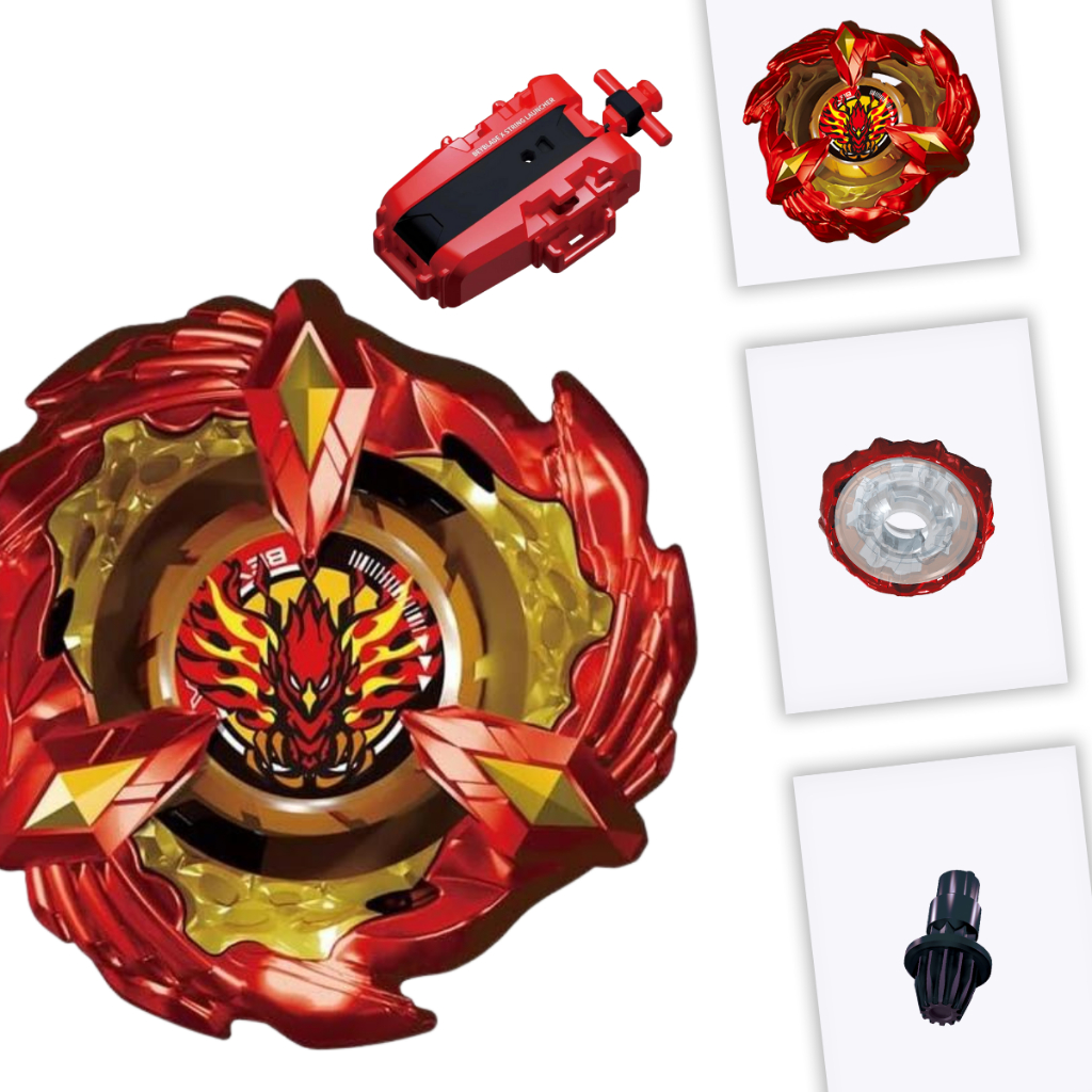 [BEYFAN] Beyblade/Launcher (BX-23/Phoenix Wing 9-60GF/String Launcher ...