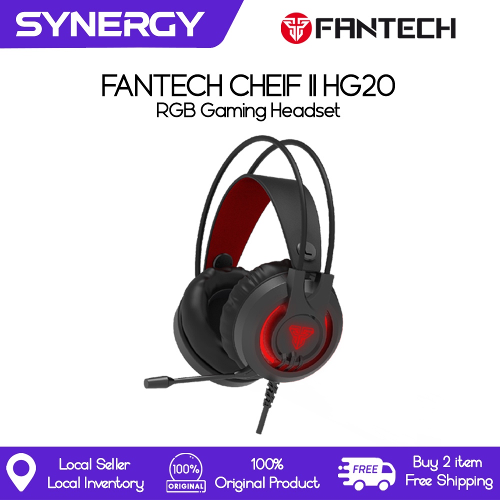 Fantech Gaming Headset Chief II HG20 with Noise Cancelling Microphone ...