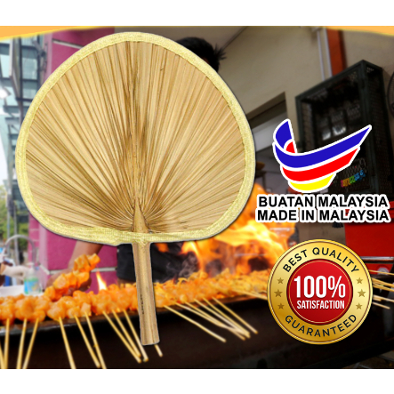 Satay Fan Satay Hand Fan Satay Handy Fan Bamboo Satay Fan Traditional ...