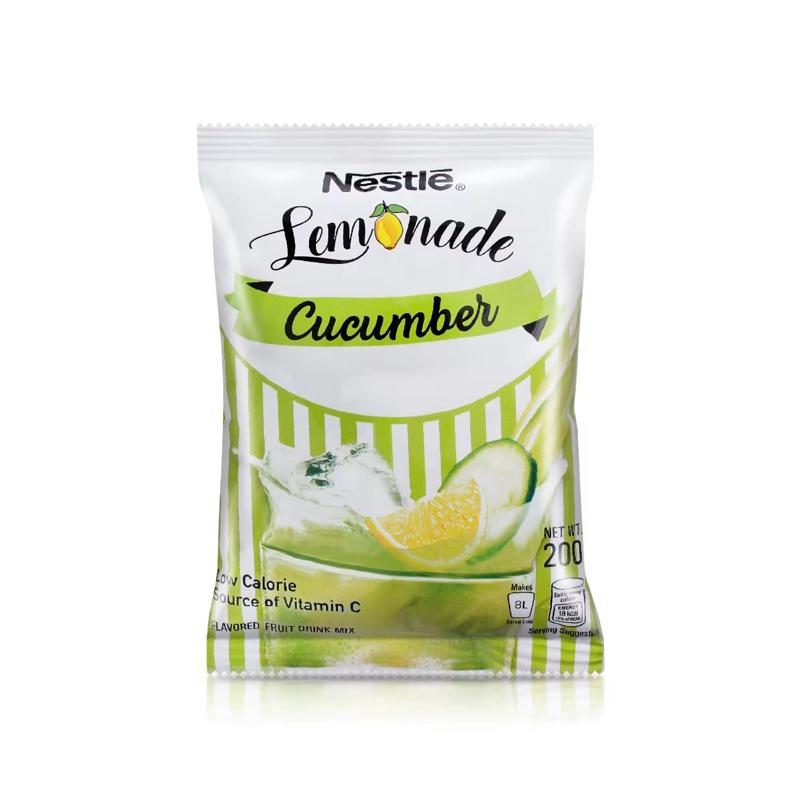 Nestle Cucumber Lemonade Powdered Juice 200grams | Shopee Singapore