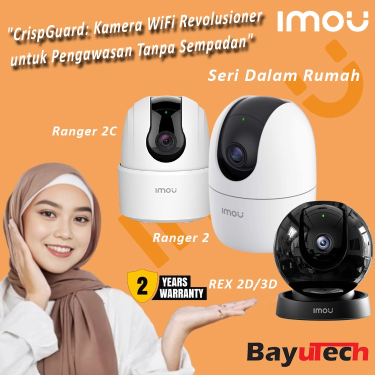 IMOU Ranger 2 / 2C 4MP (2K) / 2MP Smart Motion Tracking Human/Sound ...