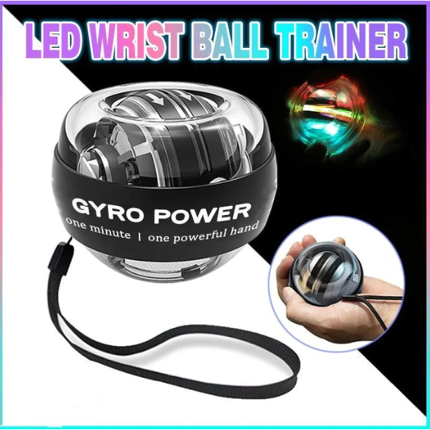 Gyroscopic Powerball 360 Fitness Auto-Start Wrist Power Gyro Ball ...