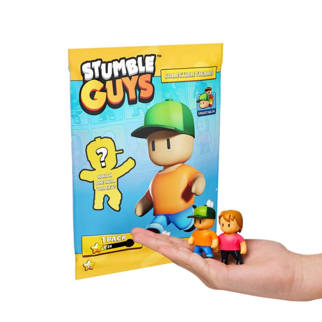 Stumble Guys Collectible Figure in Blind Foil Bag - 24 Figures to ...