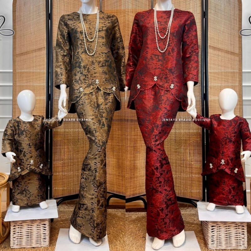 Sedondon Brackets Clothes Mother Son Brackets brocade mini kedah saloma ...