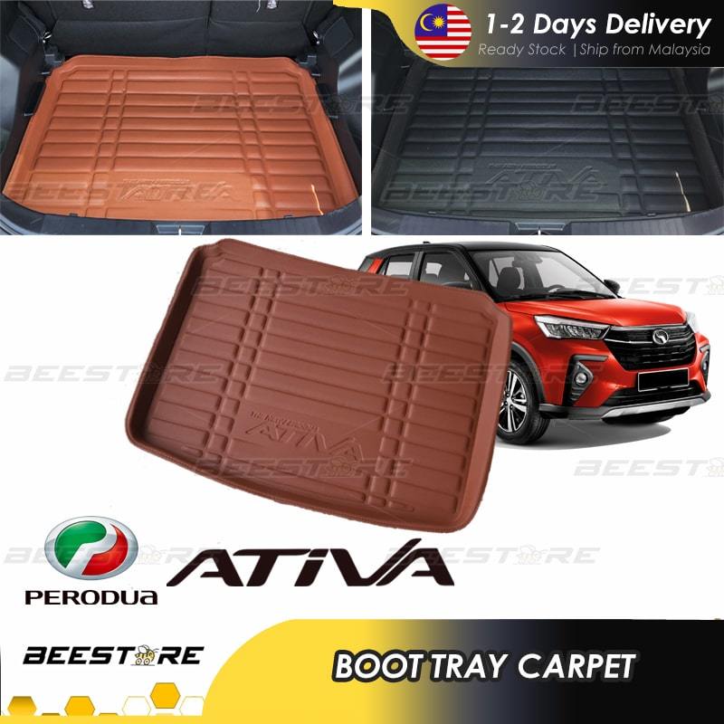 Perodua ATIVA Boot Tray Rear Bonet Mat Cover Accessories Bodykit Body ...