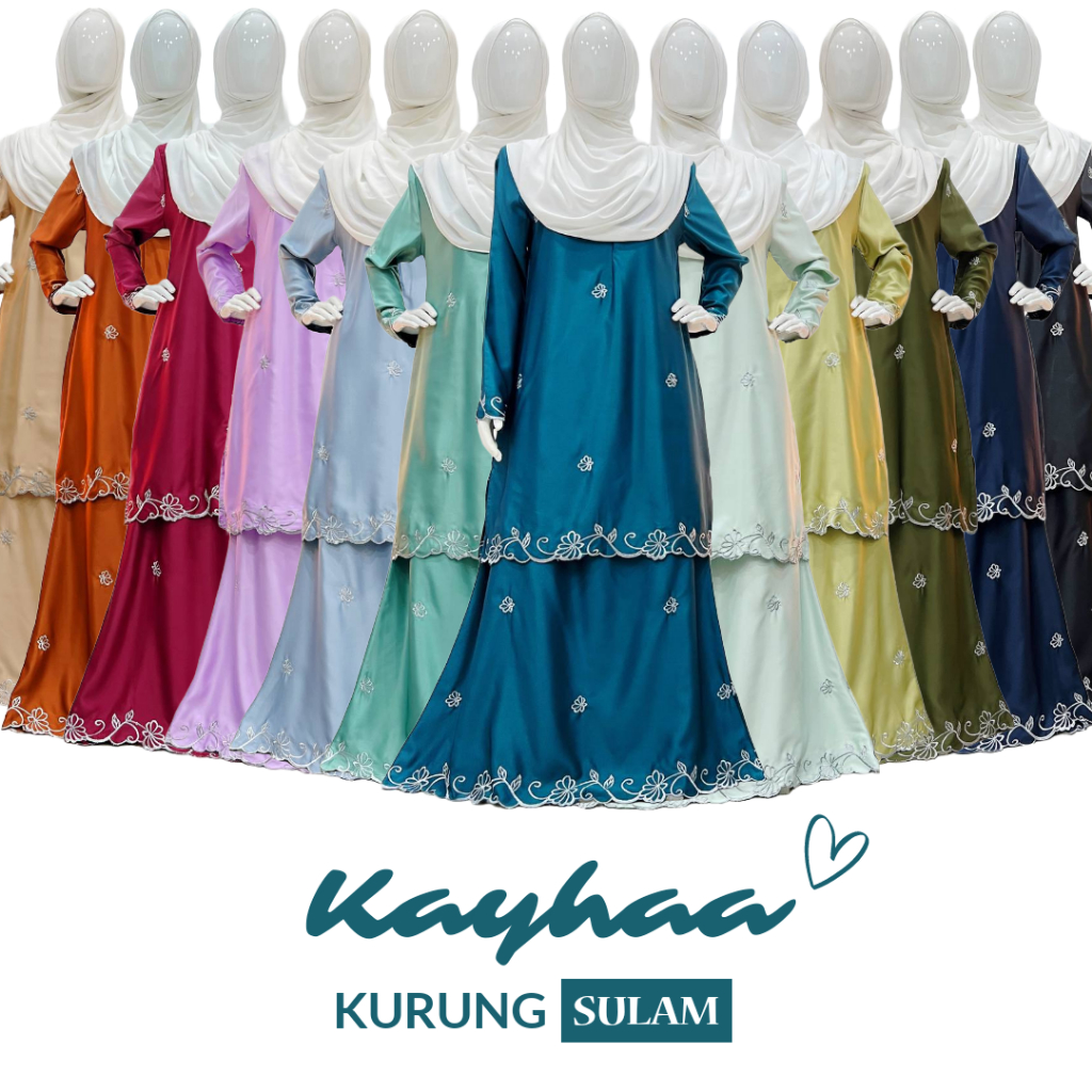 KURUNG SULAM KAYHAA RAYA 2024 - VVIP ROYAL KING, MODEN BELAH TEPI, PLUS ...