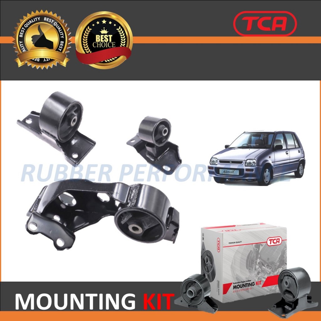 1 SET TCA BRAND ENGINE MOUNTING PERODUA KANCIL AUTO MANUAL (1YEAR ...