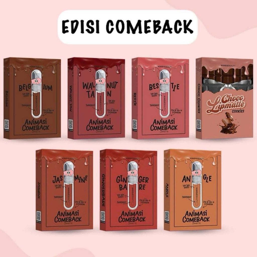 WANSUE LIPMATTE ANIMASI COMEBACK 2024 | Shopee Singapore