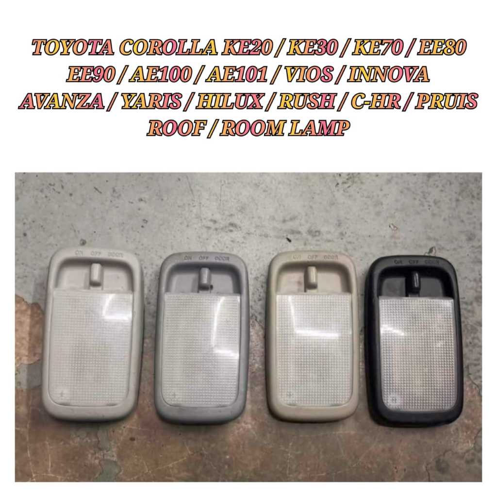 Roof / Room Lamp Toyota Corolla KE20 KE30 KE70 EE80 EE90 AE100 AE101 ...