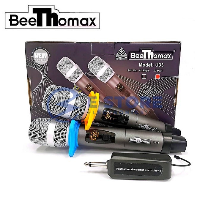 BeeThomax / TDX Universal Single / Dual Handheld Professional Wireless ...