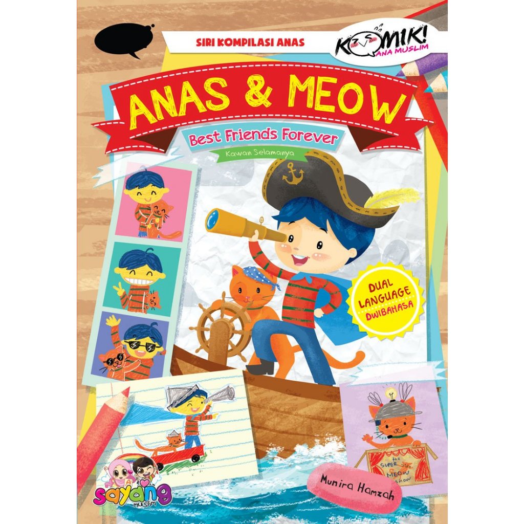 Anas & Meow: Best Friends Forever - Ana Muslim Comic Compilation Series ...