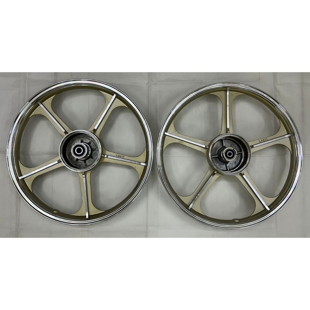 MODENAS KRISS 1 SPORT RIM 5 BATANG (GOLD) MUTAKIN | Shopee Singapore