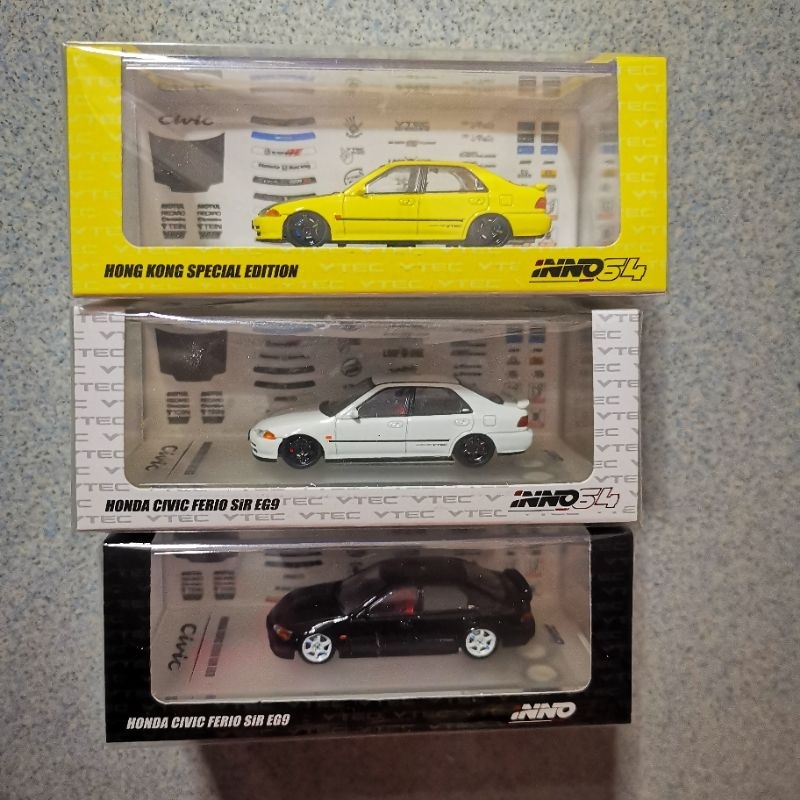 inno 64 Inno64 honda civic EG9 ferio sir spoon te37 Edition with decal ...