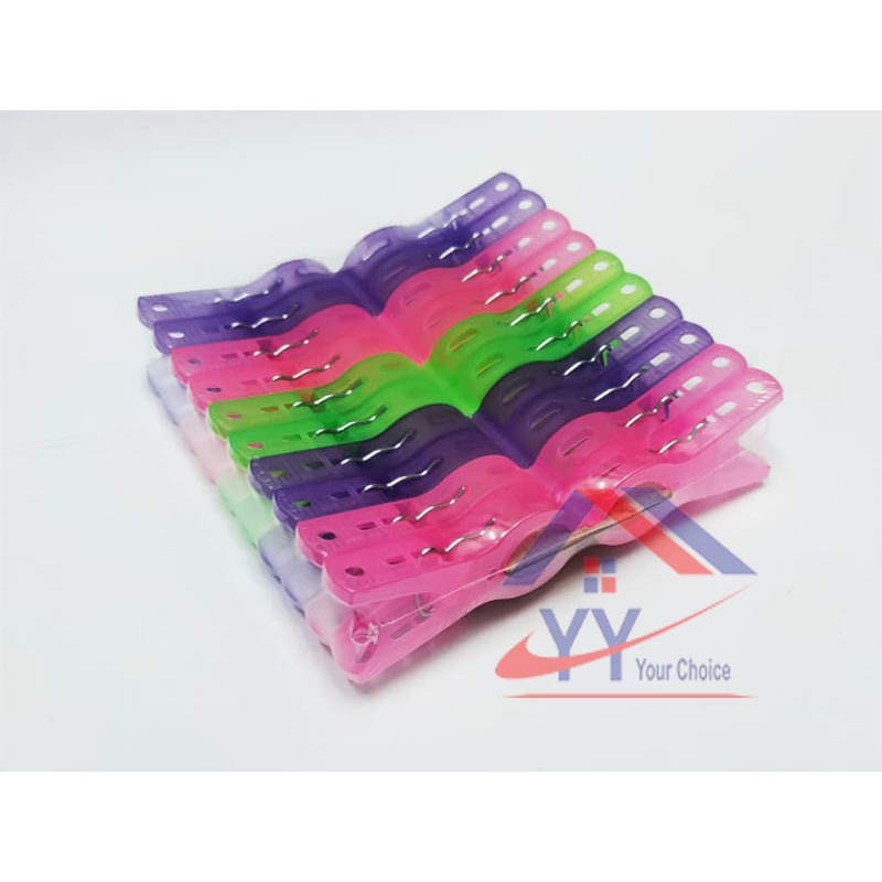 Plastic Mini Clothes Pegs(20 PCS IN 1 SET)/Pasak Baju/Plastic Clip/20 ...