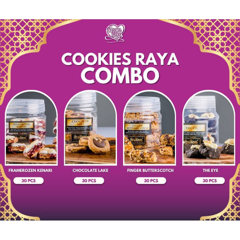 [BACA DESCRIPTION] COMBO [4 BALANG RM110] COOKIES RAYA PREMIUM 2024 ...