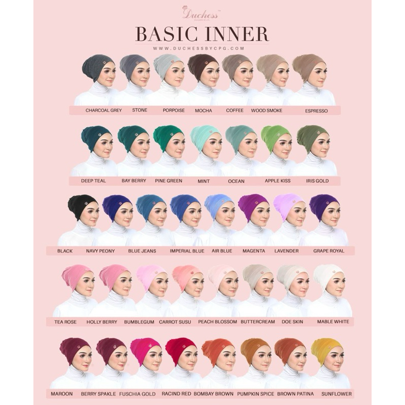 INNER DUCHESS BY CPG inner hijab inner tudung inner ninja inner dagu ...