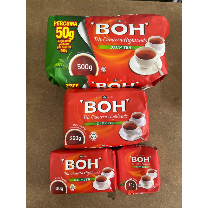 Tea Boh 50g 100g 250g 500g Tea Uncang | Shopee Singapore