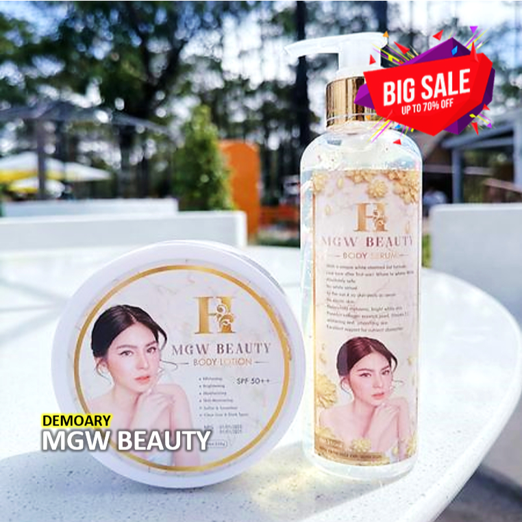 MGW BEAUTY MAGIC WHITE BODY LOTION & SERUM - ( LOSYEN DAN SERUM ...