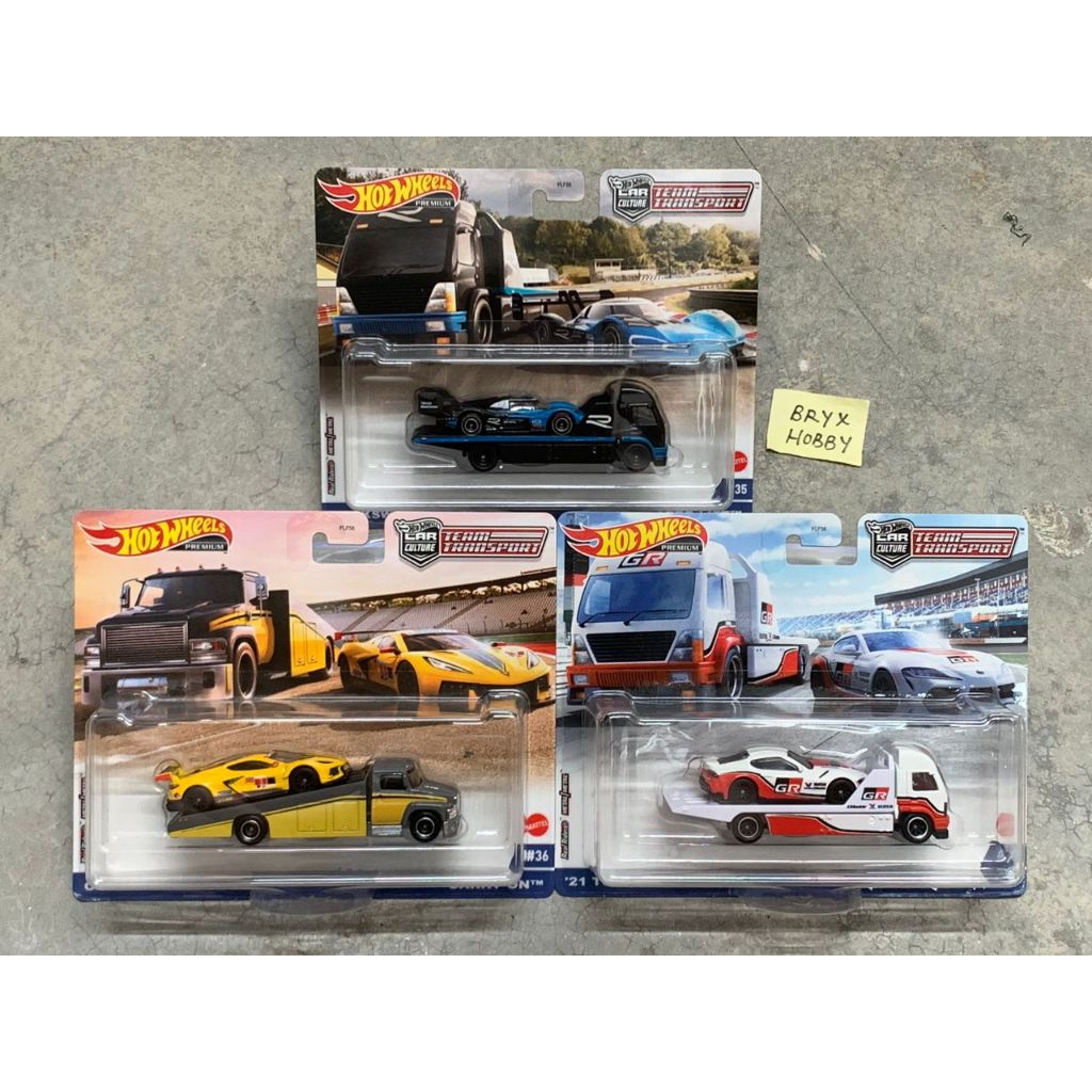 Hot Wheels 2021 Car Culture Team Transport Case FLF56-956N Set Of 3pcs ...
