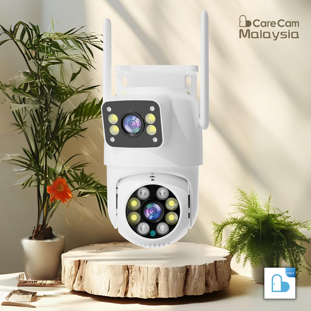 CARECAM CCTV Model Dual Lens Outdoor 4MP Wifi Wireless Cloud IP Camera ...