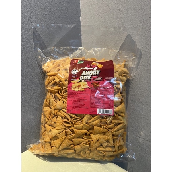 Angry Bite Snack BBQ / Cheese / Chicken / Cili Manis Thai Flavor 1KG ...