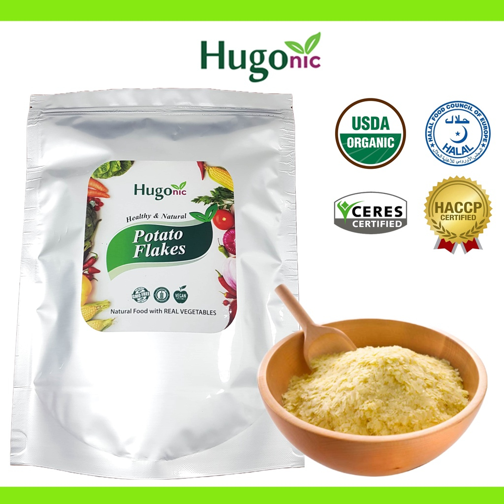 Hugonic Natural Belgium Potato Chips / Instant Lecek Potato Powder (550g/1kg) | Shopee Singapore