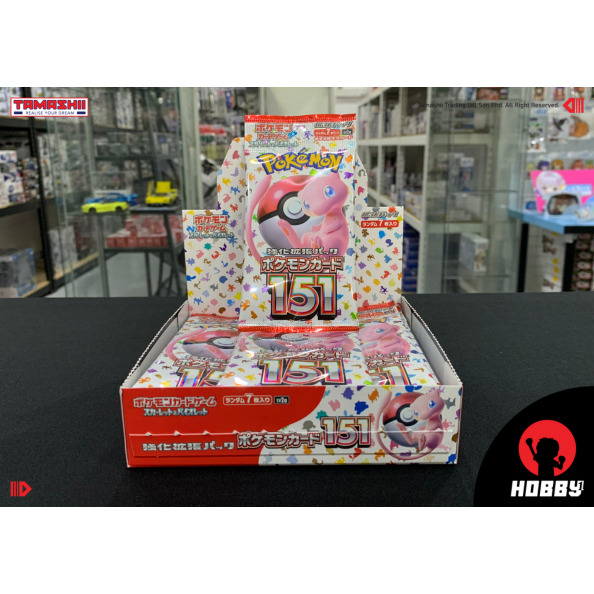 Pokemon TCG Booster Pack Scarlet & Violet 151 (Japanese Ver.) (Shrink ...