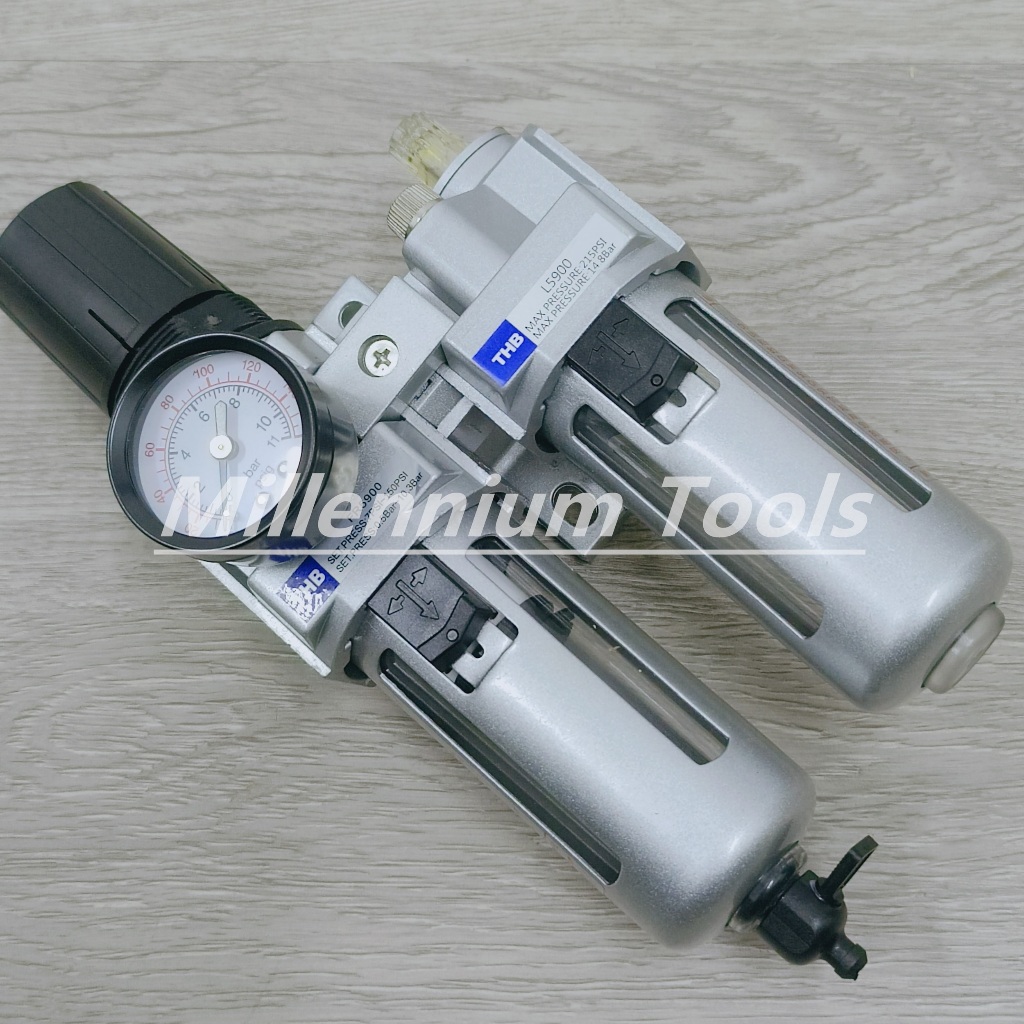 TAIWAN THB 3/8′′ FR.L. Combination Air Filter Regulator Lubricator ...